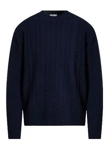 Woolrich Sweater In Virgin Wool - Blue