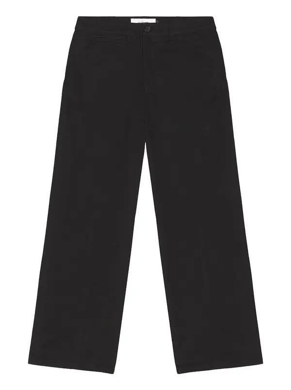 STUDENTS GOLF Beverly Baggy Chino Pants - Black