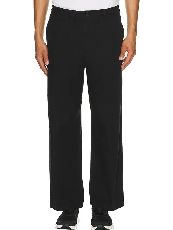 STUDENTS GOLF Beverly Baggy Chino Pants - Black