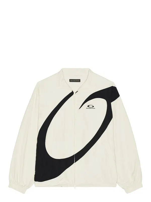 Balenciaga Tracksuit Jacket - Dirty White