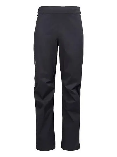 BLACK DIAMOND Fineline Stretch Full-zip Pant - Black