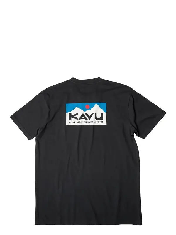 KAVU Klear Above Etch Art T-shirt - Black