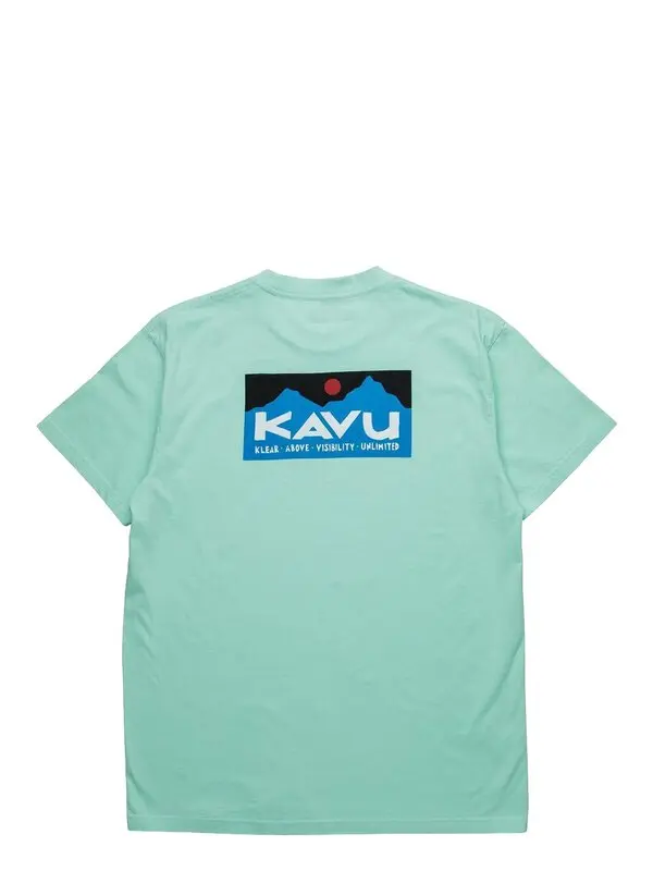 KAVU Klear Above Etch Art T-shirt - Jelly Mint