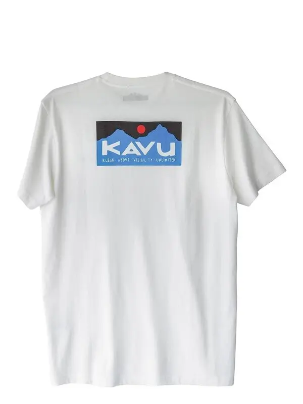 KAVU Klear Above Etch Art T-shirt - Off White