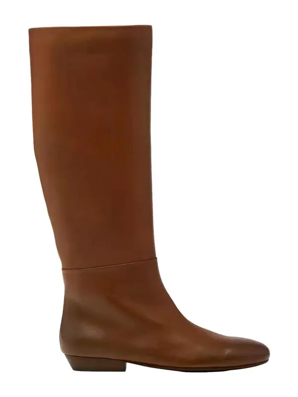 Marsèll Leather Knee-high Boots - Brown