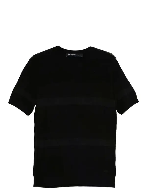 Karl Lagerfeld Short-sleeved T-shirt - Black