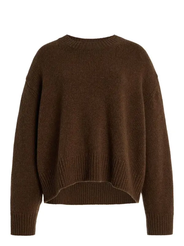 NILI LOTAN Haisley Lambswool Sweater - Brown