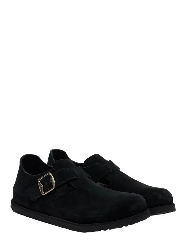 BIRKENSTOCK London Suede Shoes - Black