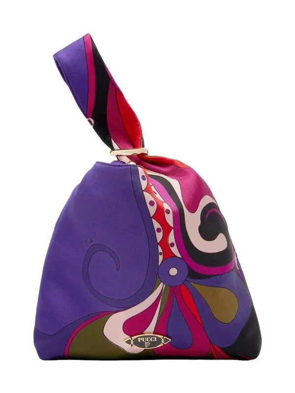 Emilio Pucci Orchidee Silk Twill Tote Bag - Multicoloured