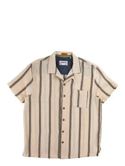 Sovereign Code Tour Shirt - Dark Cream Stripe