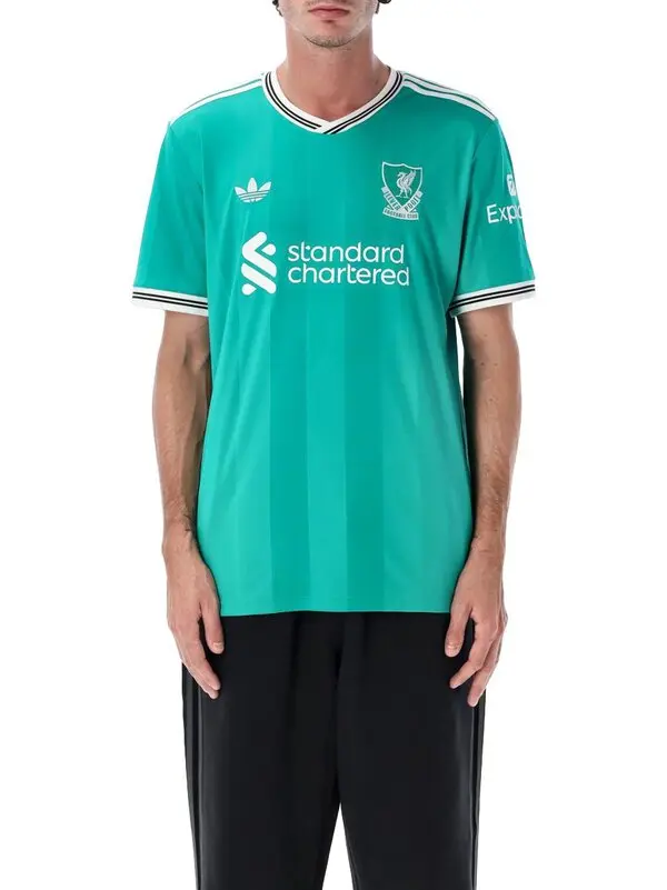 Adidas Originals By Alexander Wang Liverpool Fc 25/26 Third Jersey - Sea Green