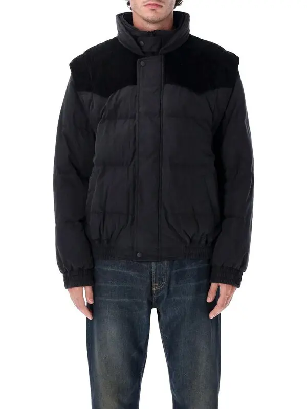 Isabel Marant Dawson Short Puffer Jacket - Black
