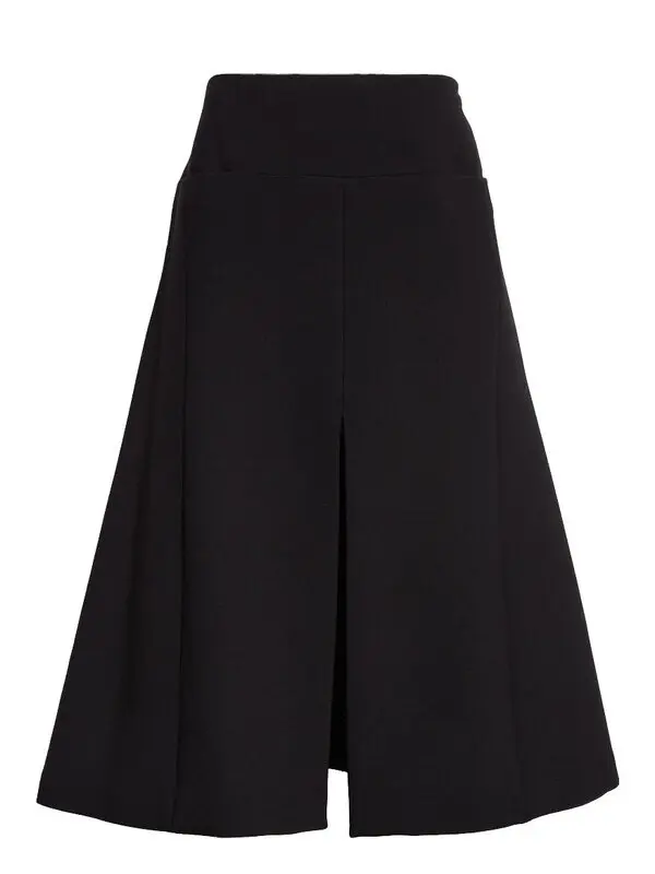 Alaïa A-line Midi Skirt - Noir Alaia
