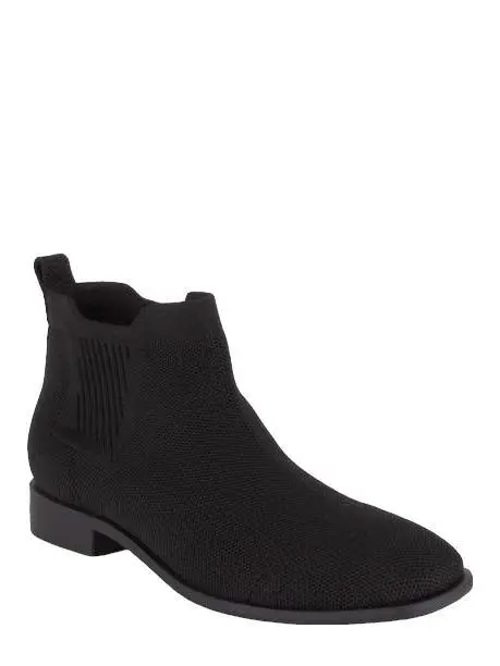 Tahari Roundabout Knit Bootie - Black
