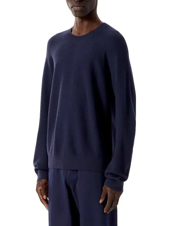 Veilance Crewneck Wool Blend Long Sleeve Sweater - Passport