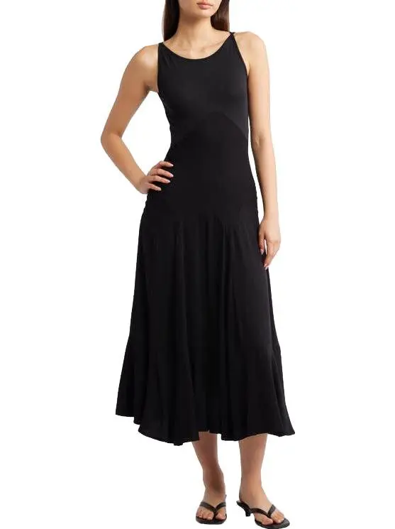 EMILY DAWN LONG Dammit Janet Sleeveless Dress - Black