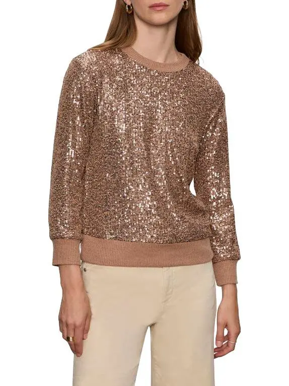 Sanctuary Sparkle Knit Top - Mocha