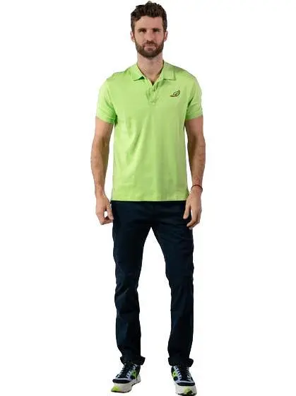 WOODPECKER Pima Cotton Polo Shirt - Green