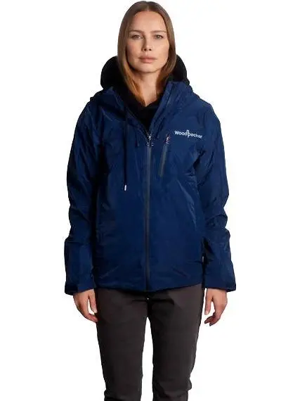 WOODPECKER Wind Shell Jacket - Sapphire Diamond