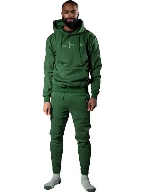 WOODPECKER Cotton Sweatsuit - Electric Green