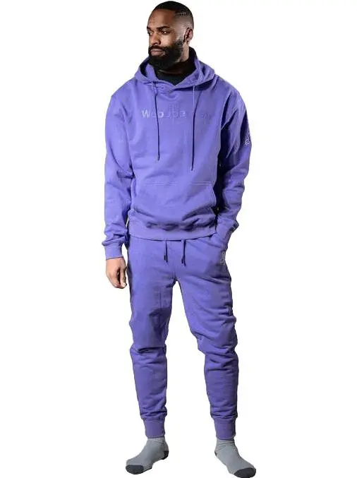 WOODPECKER Cotton Sweatsuit - Purple