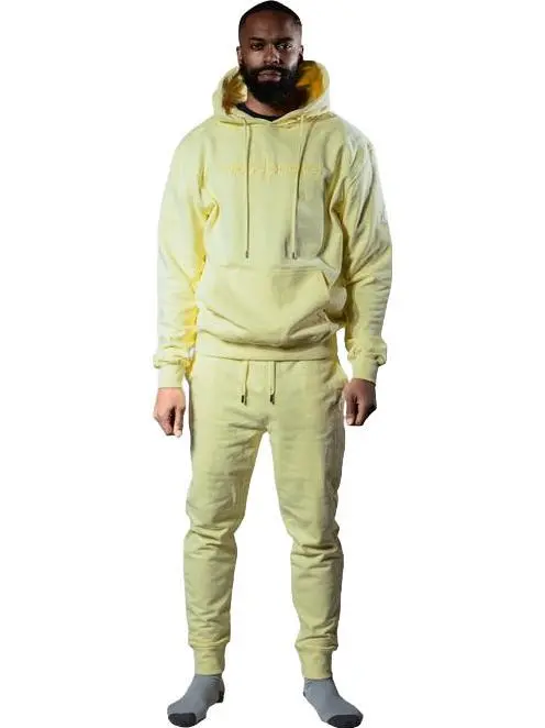 WOODPECKER Cotton Sweatsuit - Yellow