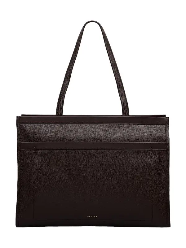RADLEY Alba Place Ziptop Workbag - Dark Oak