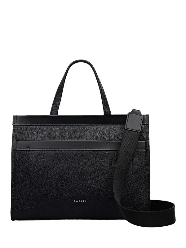 RADLEY Alba Place Ziptop Satchel Bag - Black