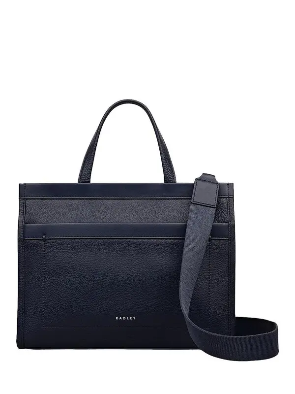 RADLEY Alba Place Ziptop Satchel Bag - Ink