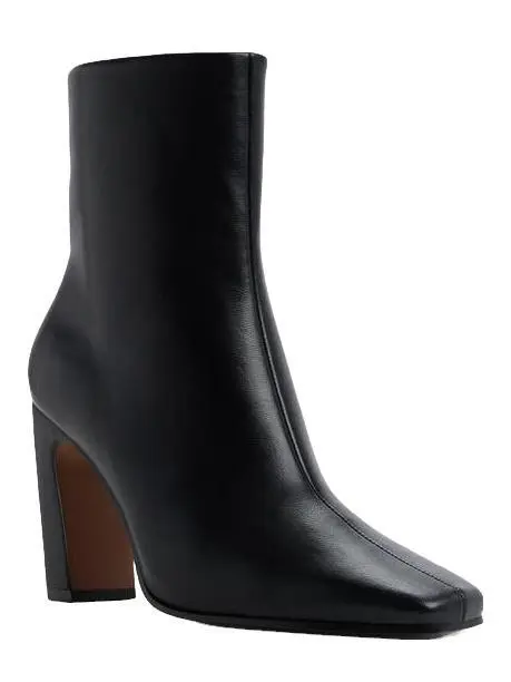 CALL IT SPRING BY ALDO Zip-up Bootie With Block Heel - Black