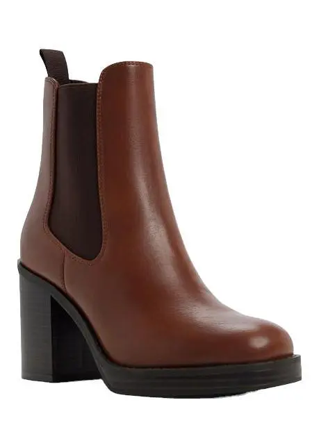 CALL IT SPRING BY ALDO Elarah Platform Chelsea Boot - Cognac