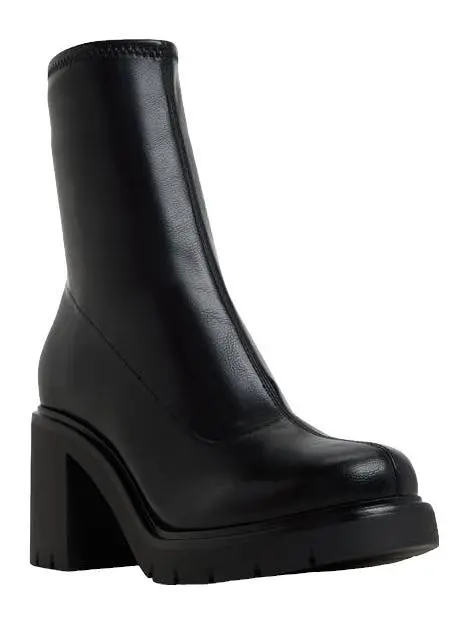CALL IT SPRING BY ALDO Block Heel Booties - Black