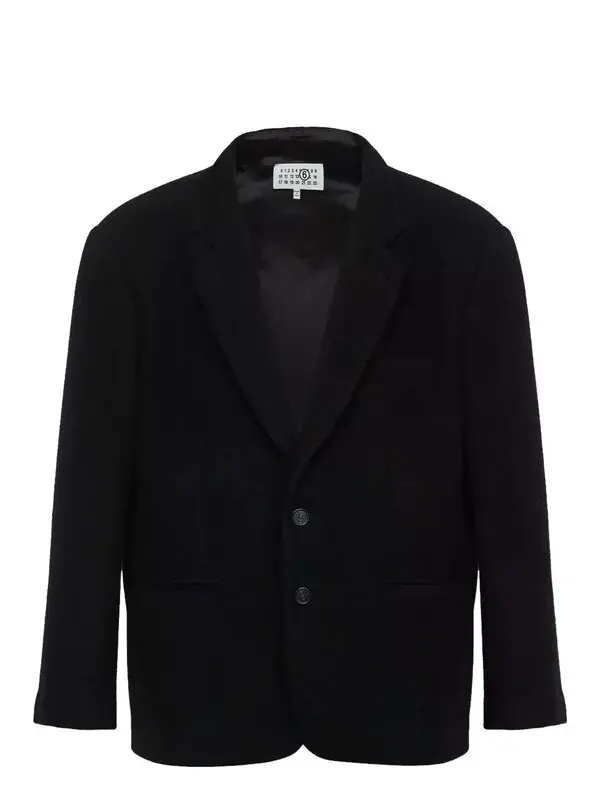 MAISON MARGIELA Single-breasted Blazer - Black