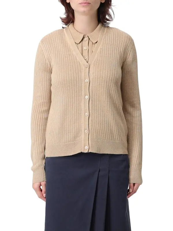 Ralph Lauren Ribbed Knit Cardigan - Brown