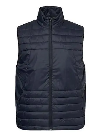 SALOMON Reflex Logo-print Shell-down Gilet - Deep Black