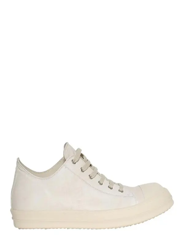 Rick Owens Concordians Low Top Sneakers - Cream