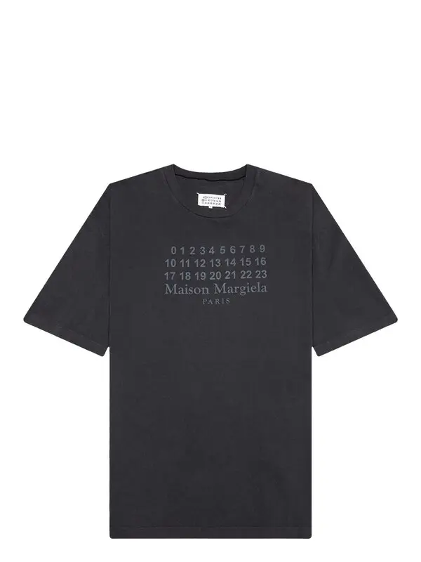 MAISON MARGIELA Logo T-shirt - Black