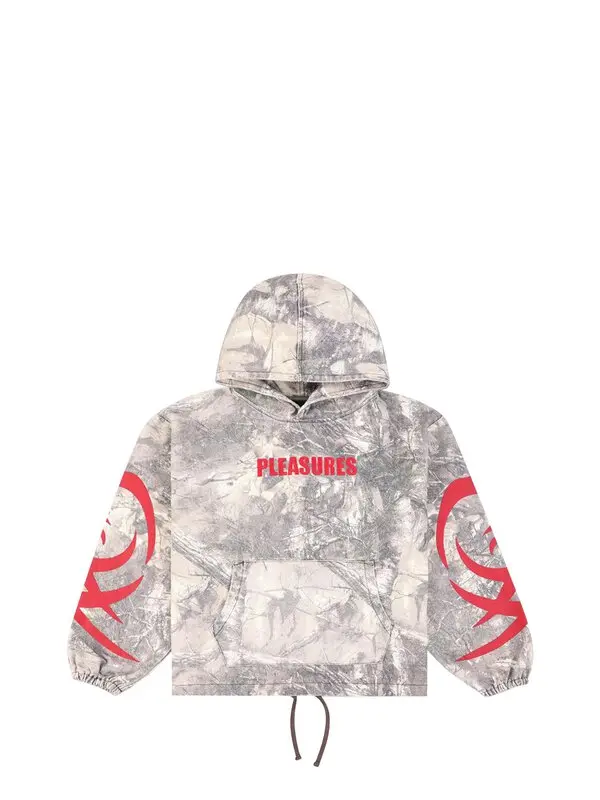 PLEASURES Hunt Canvas Poncho Hoodie - Multicolor