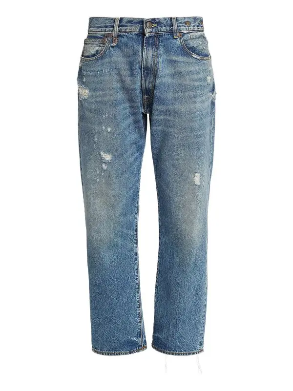 R13 Boyfriend Jean - Blue