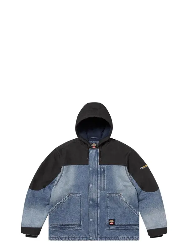 Supreme X Dickies Cordura Hooded Work Jacket - Blue