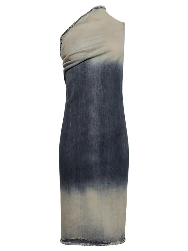 Rick Owens Athena Hustler Degrade Dress - Blue