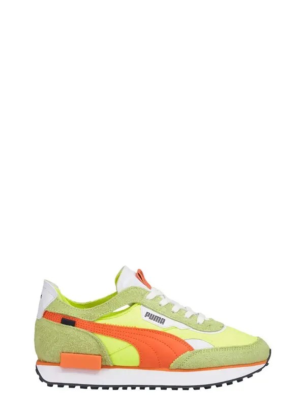 PUMA Future Rider Cut-out Vintage Sneakers - Yellow