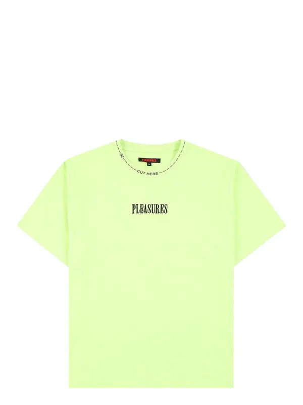 PLEASURES Cut Here Heavyweight Shirt - Green