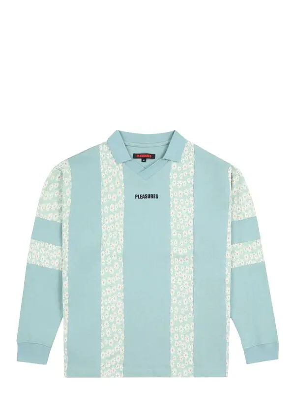 PLEASURES Sounds Rugby Polo - Green