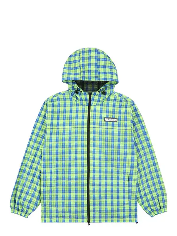 PLEASURES Practice Hooded Jacket - Green