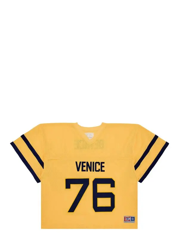 ERL Venice 76 Football Top - Yellow