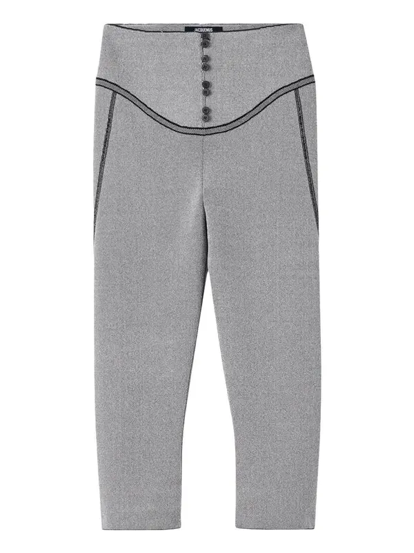 Jacquemus Les Leggings 'dark - Grey