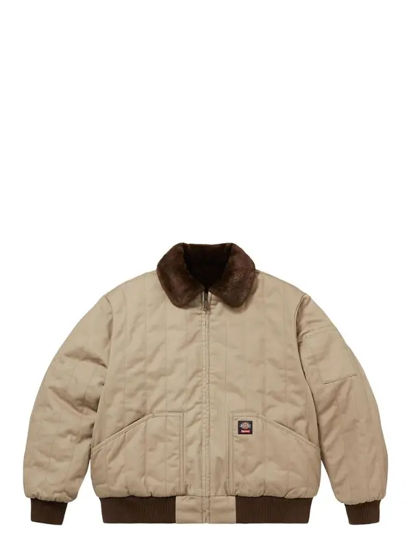 Supreme X Dickies Reversible Work Jacket - Tan