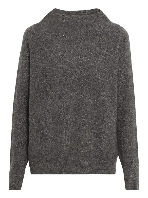 Vince Donegal Cashmere Sweater - Med H Grey