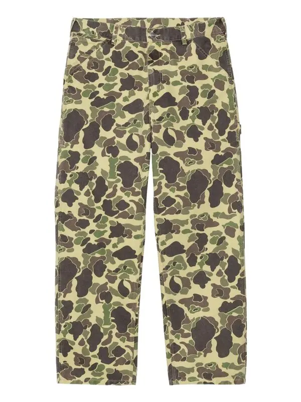 Carhartt Work In Progress Printed Trousers - Green